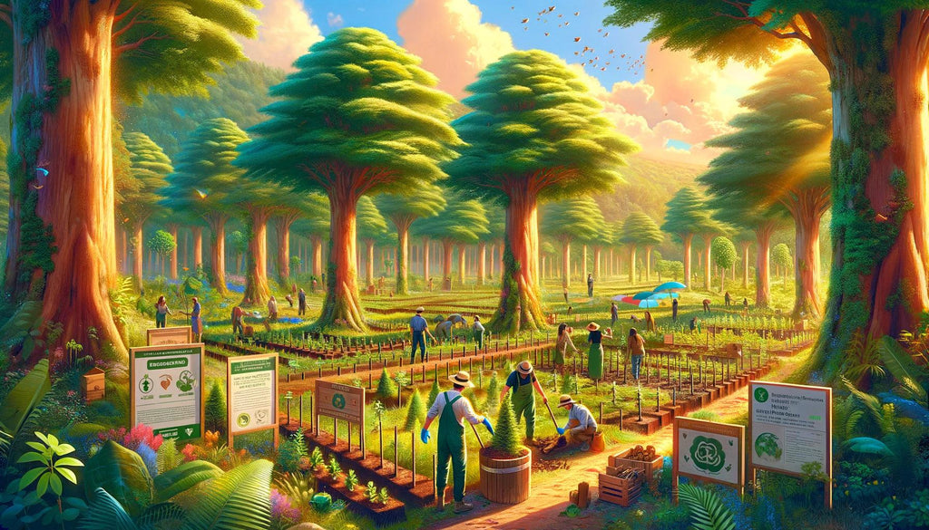 Susta﻿inability and Reforestation Efforts